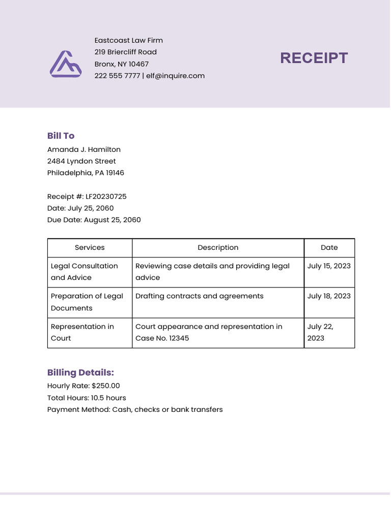 Receipt Template | PDF | Finance & Money Management | Social Science