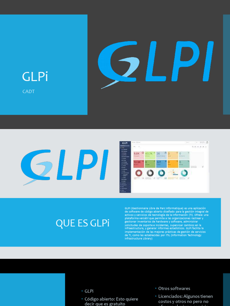 GLPi -Instructivo | PDF | Itil | Informática