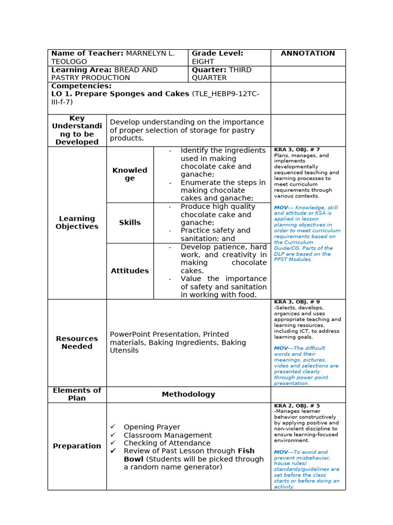 COT2_LESSON PLAN | PDF | Educational Assessment | Cognition