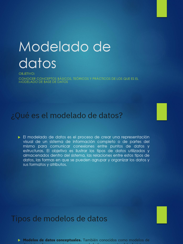 Modelado de Datos | PDF | Bases de datos | Sistema