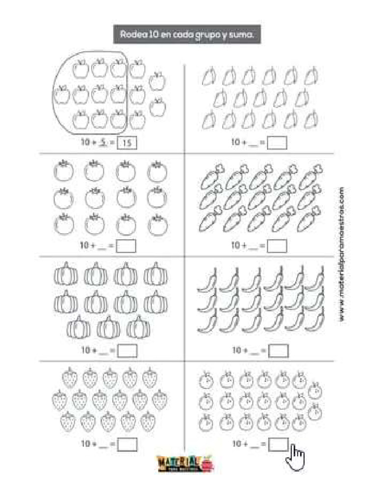 Sumas y Grupos de Objetos | PDF