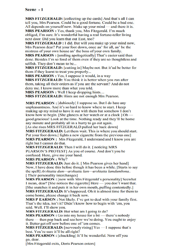 English Mother's Day Script | PDF