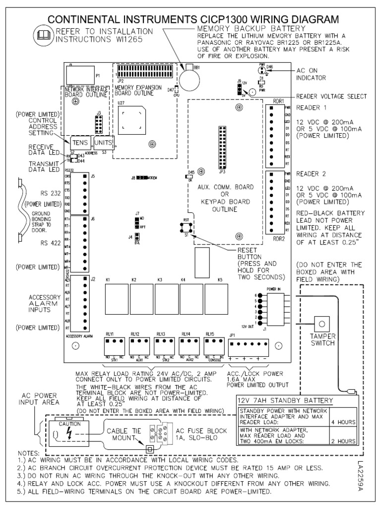 Continental Access Wiring Diagrams Master Index | PDF | Computer ...