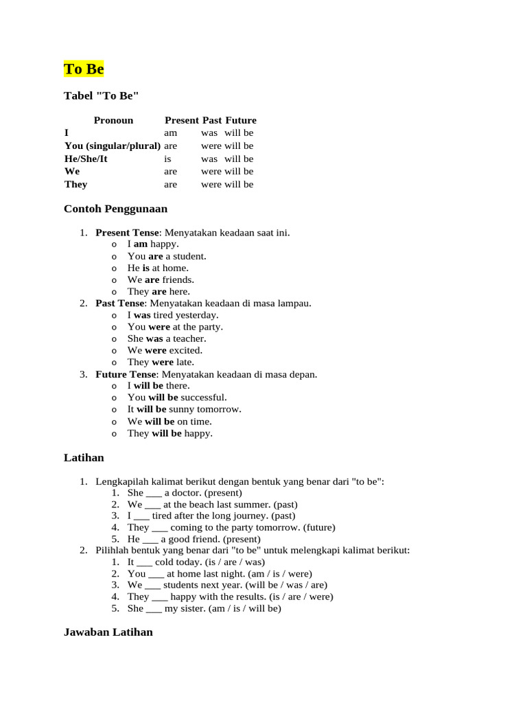 Materi Ajar Tobe | PDF | Self-Improvement