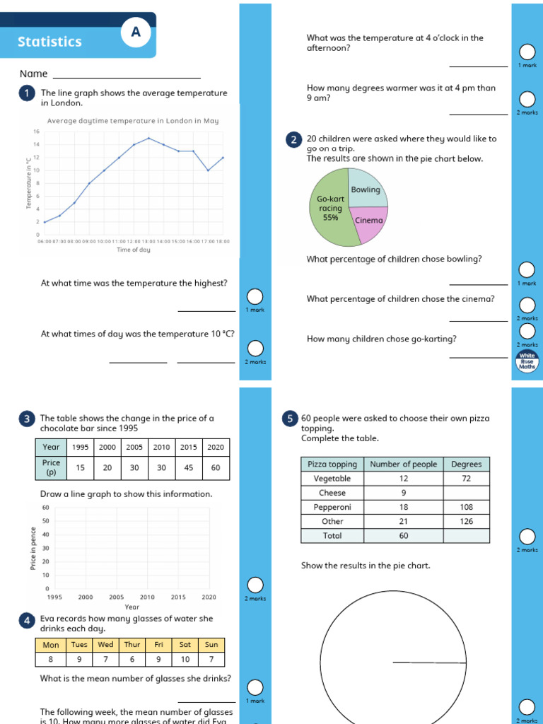 Y6SprEoB6 Statistics | PDF | Infographics | Visualization (Graphics)