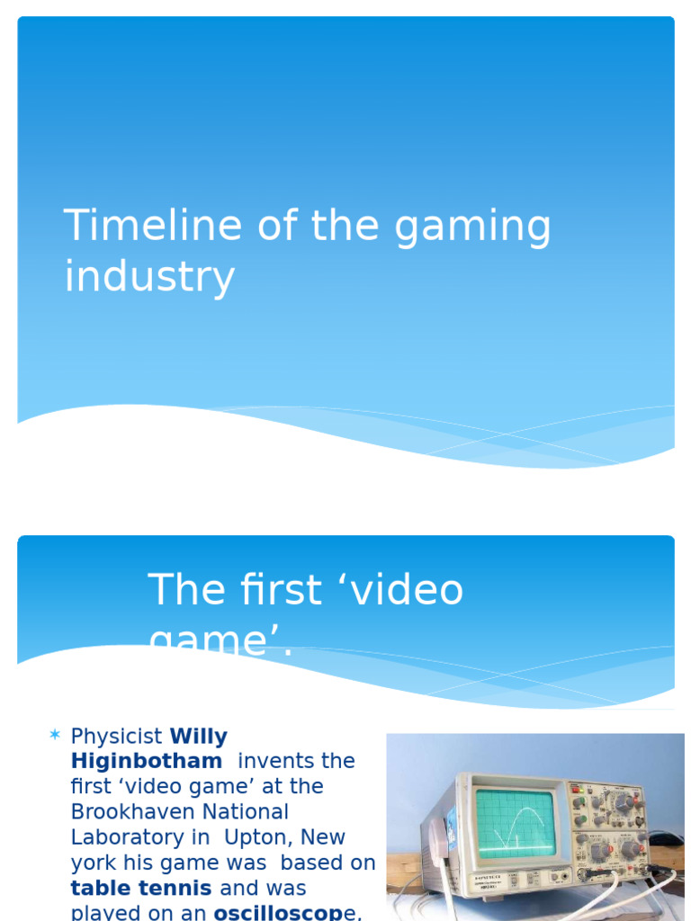 2 Timeline 3 | PDF | Video Games | Nintendo