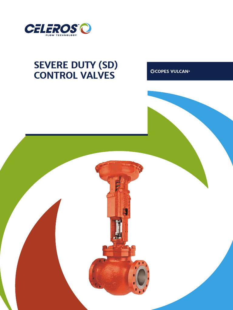 Copes-Vulcan - Severe Duty Control Valves | PDF | Valve | Pressure