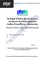 Cours 1 Prépa-ENA | PDF | Planification