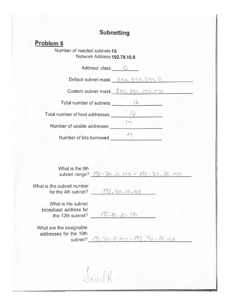 Subnetting 2 | PDF