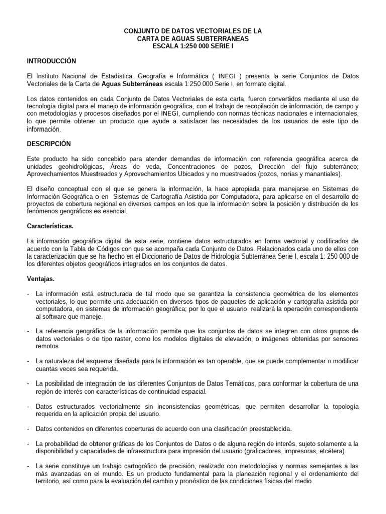 desc-sub1 | PDF | Sistema de información geográfica | Informática