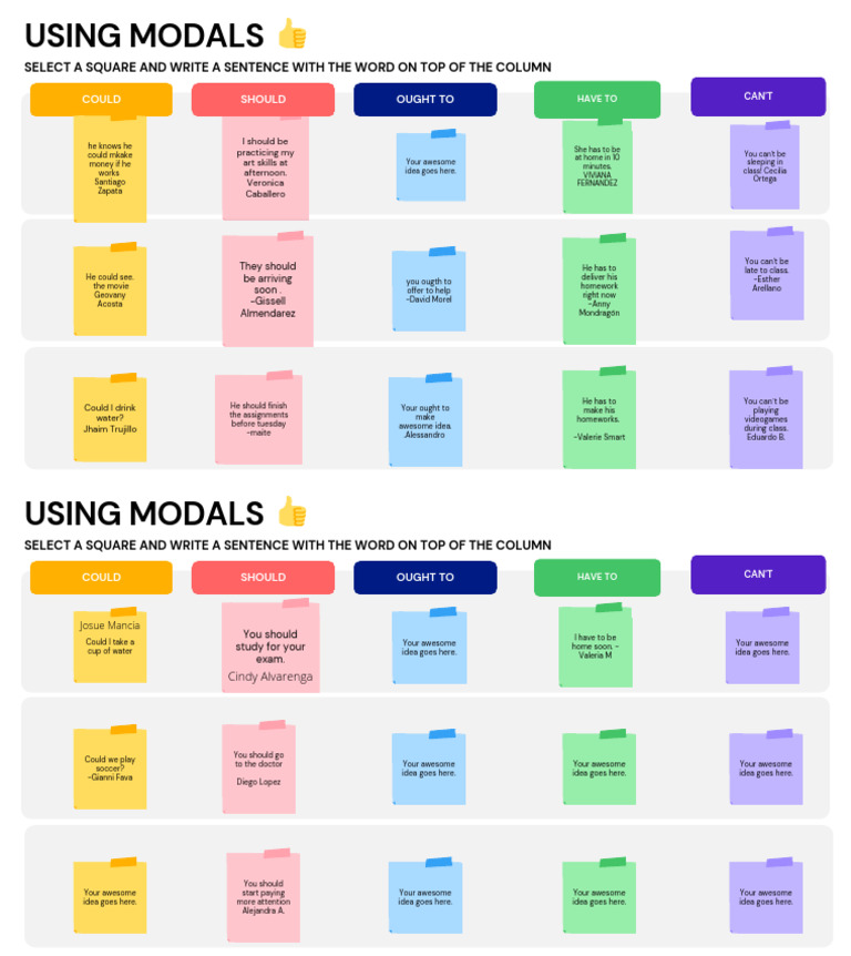 Using Modals 9B | PDF