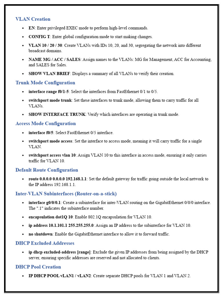 The Commands | PDF | Ip Address | Computer Network The Commands | PDF | Ip Address | Computer Network