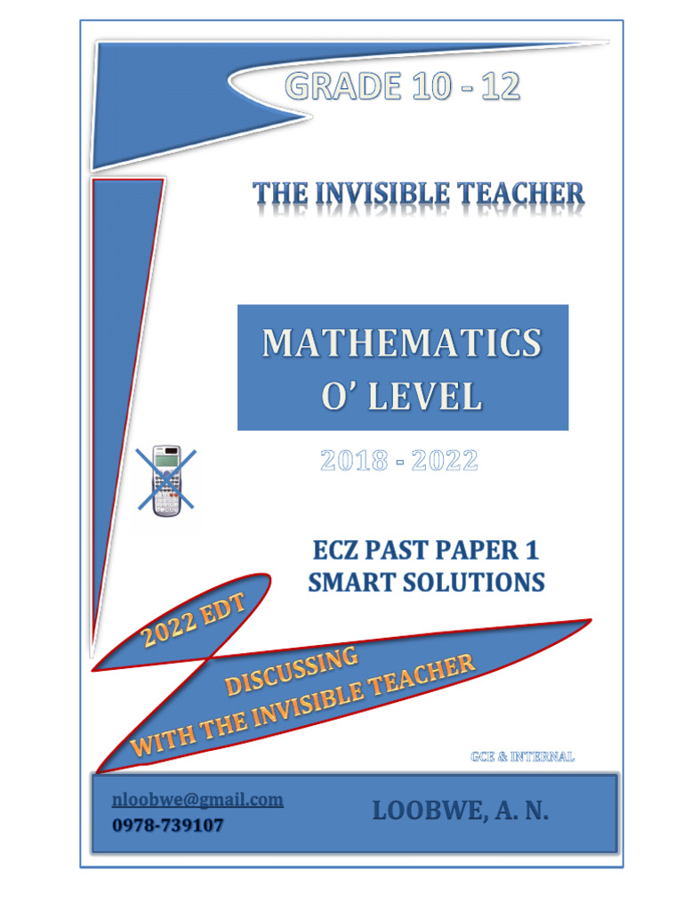 The Invisible Teacher Paper 1 | PDF | Circle | Acceleration