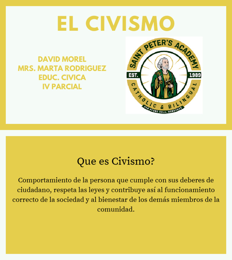 El Civismo | PDF | Ciencias sociales