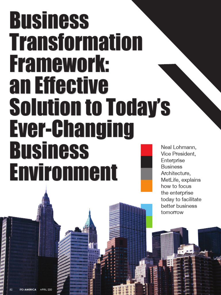 Business Transformation Frameworking Using Digital Innovation | PDF ...