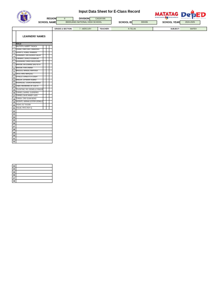 g7 Matatag Curriculum Mapeh | PDF