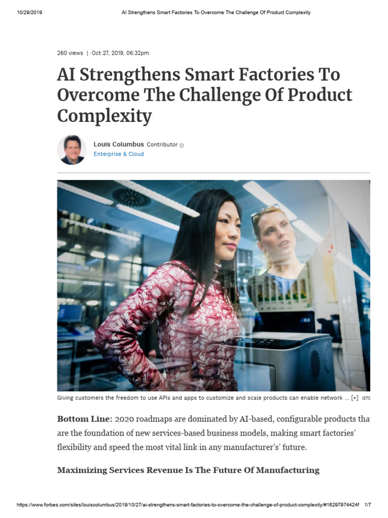 AI Strengthens Smart Factories To Overcome The Challenge of Product ...