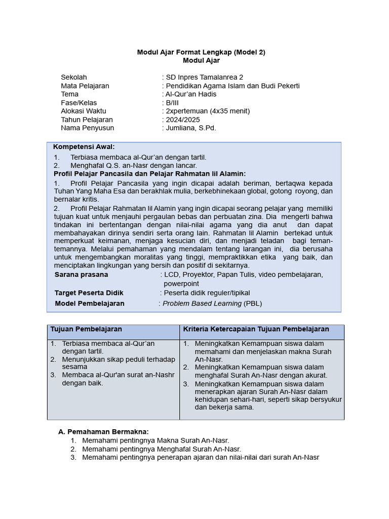 Modul PBL 1 | PDF | Karier & Perkembangan | Pengembangan Diri