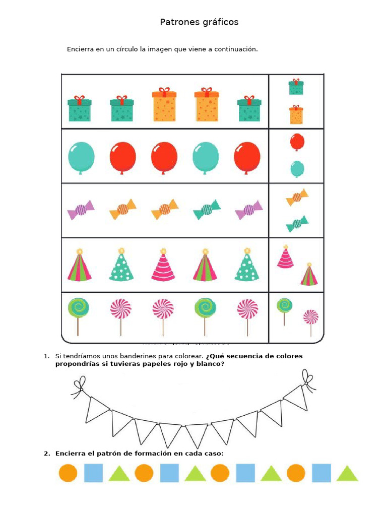 Patrones Gráficos 23 | PDF