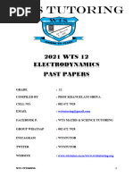 Scalar and Vectors WS Gr.10 | PDF