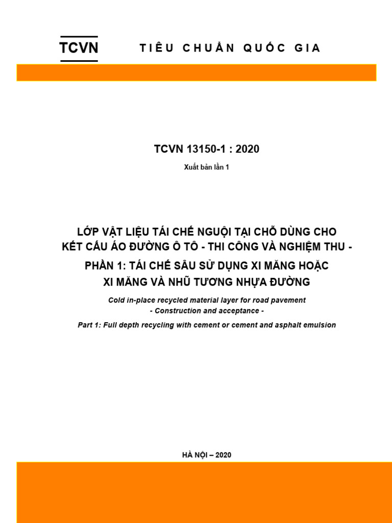 TCVN 13150-1. 2020 Tai Che Xm+Nhutuong | PDF