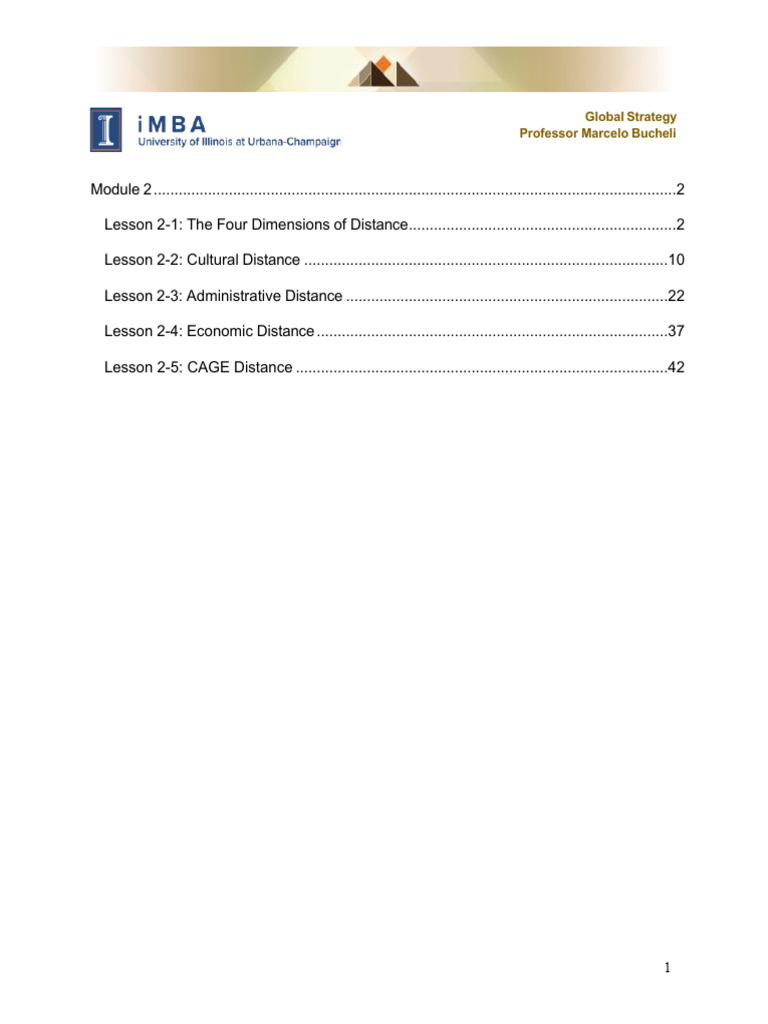 MOOC 1 - MBA 548 Global-Strategy-Module-2-Transcript - Updated | PDF ...