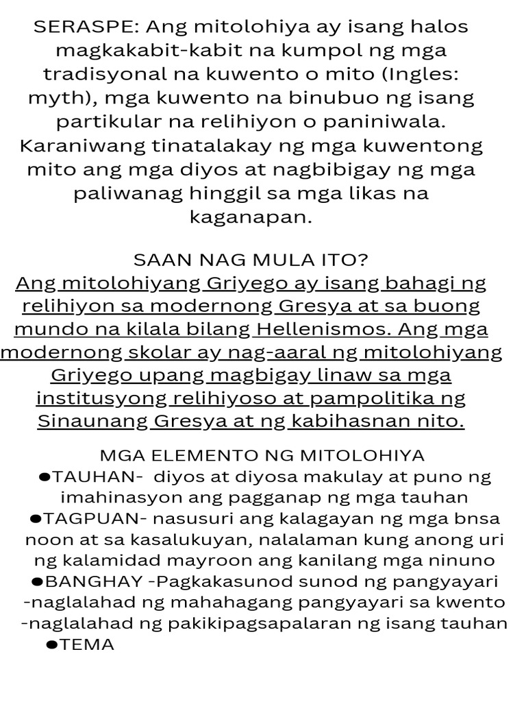 MITOLOHIYA | PDF