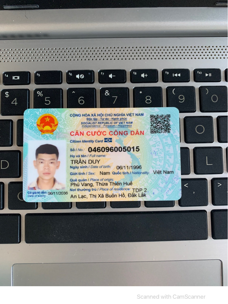 5958999-TRẦN DUY-CCCD | PDF