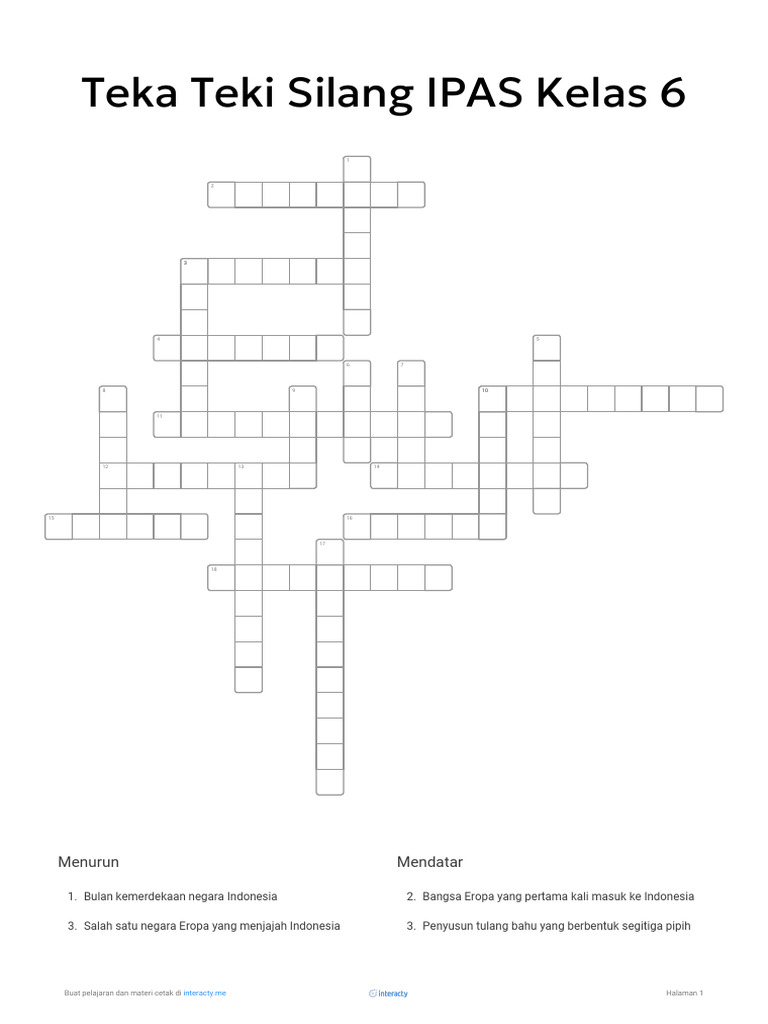 TTS IPAS Kelas 6 | PDF