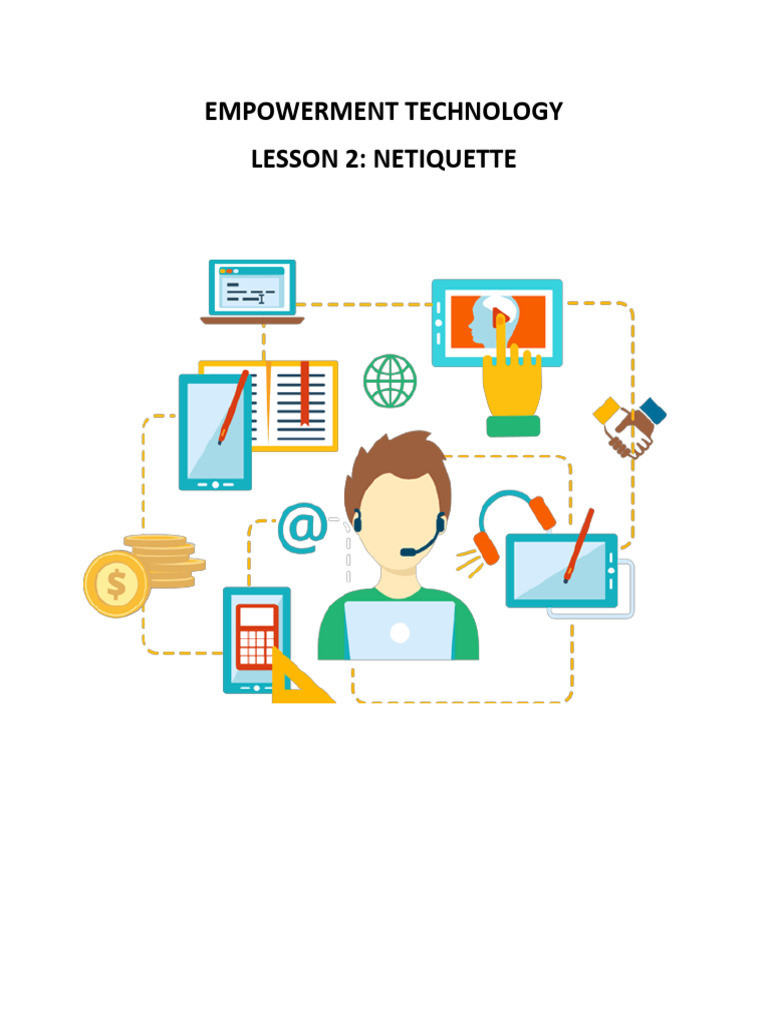 Emtech Lesson 2 Rules of Netiquette-1-1 | PDF | Malware | Copyright