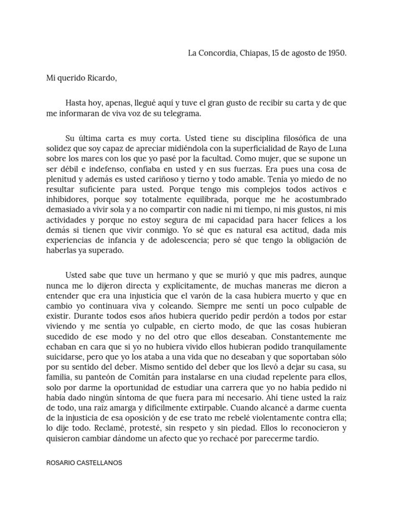 Ejemplos Textos Personales | PDF