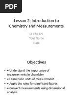 Lesson 1 - Measurements - Conversion of Units, Scientific Notation ...