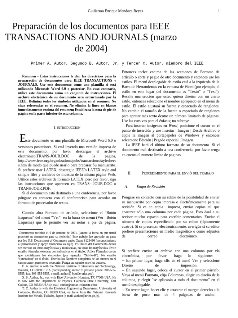 Formato-Presentacion-Ieee para La Tarea (Recuperado Automáticamente ...