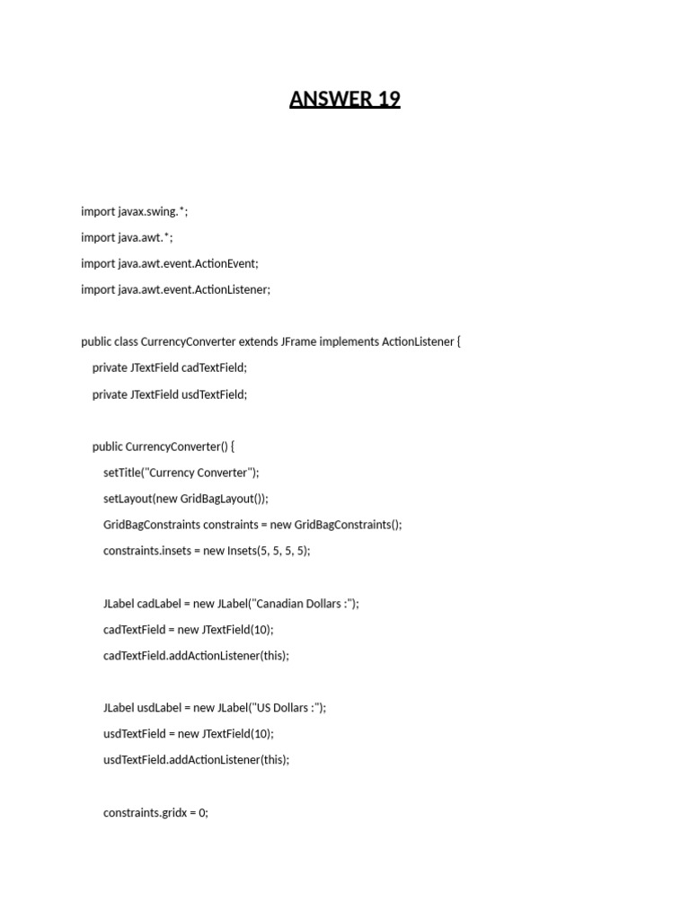 Answer 19 | PDF