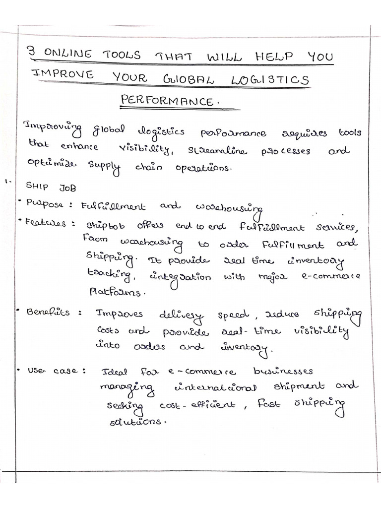 TDM Assignment | PDF