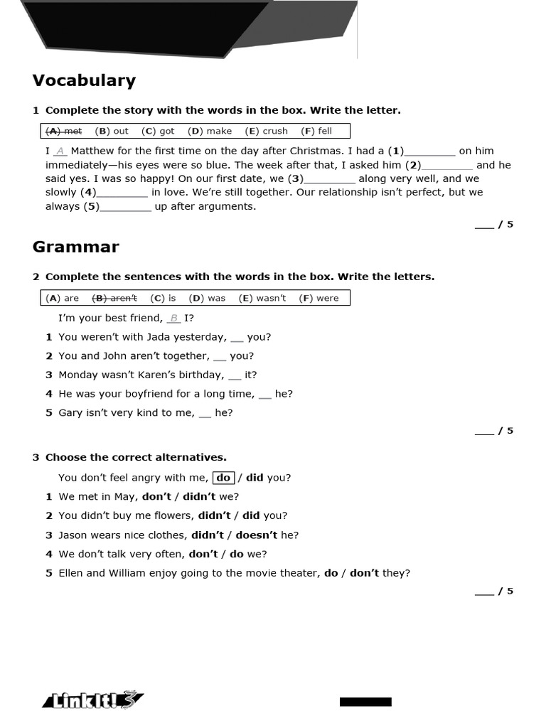 LI L3 Unit Test 7C | PDF