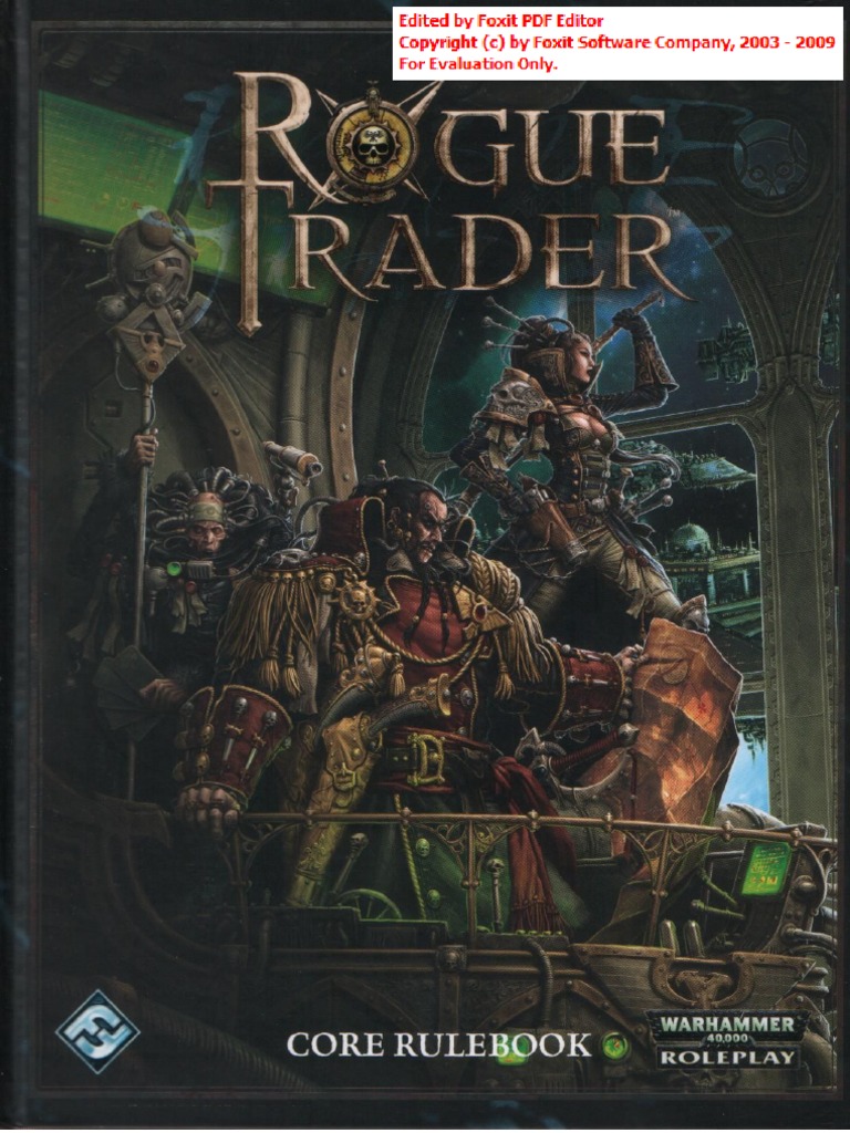 Rogue Trader (2009) - Core Rulebook | PDF