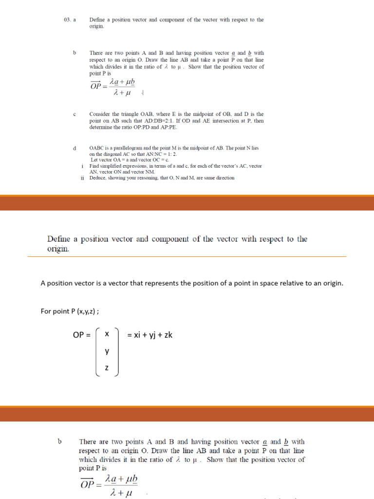 vector | PDF | Geometry | Euclidean Geometry