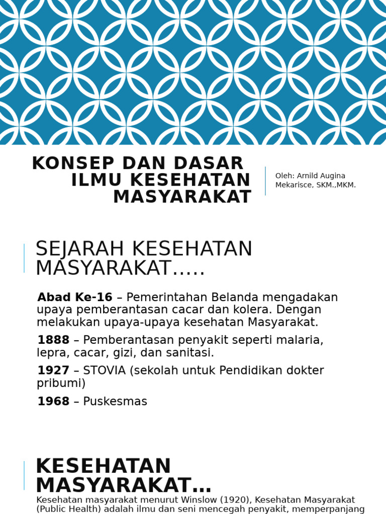 DIKM Pertemuan 2 | PDF | Kesehatan Holistik