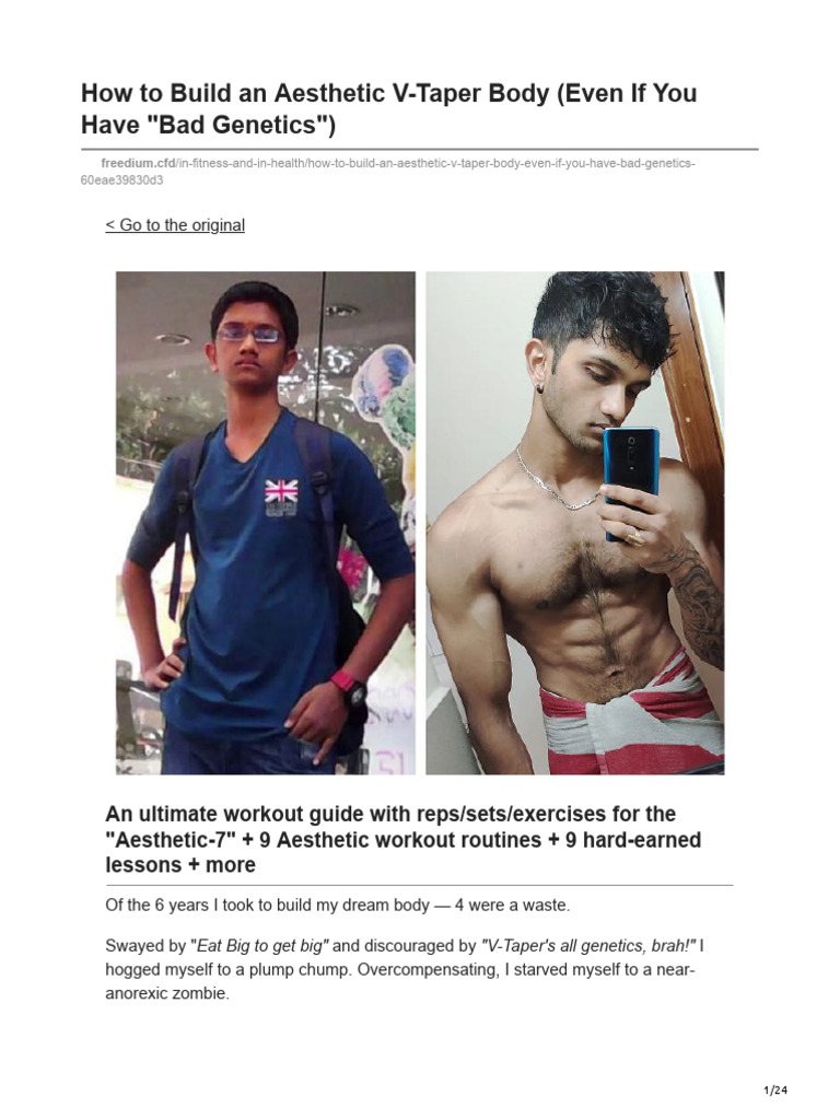 Freedium.cfd-How to Build an Aesthetic v-Taper Body Even if You Have ...