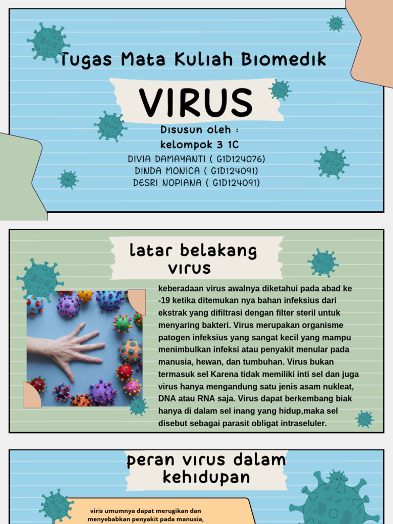 Biomedik VIRUS | PDF | Kesehatan Holistik | Sains & Matematika