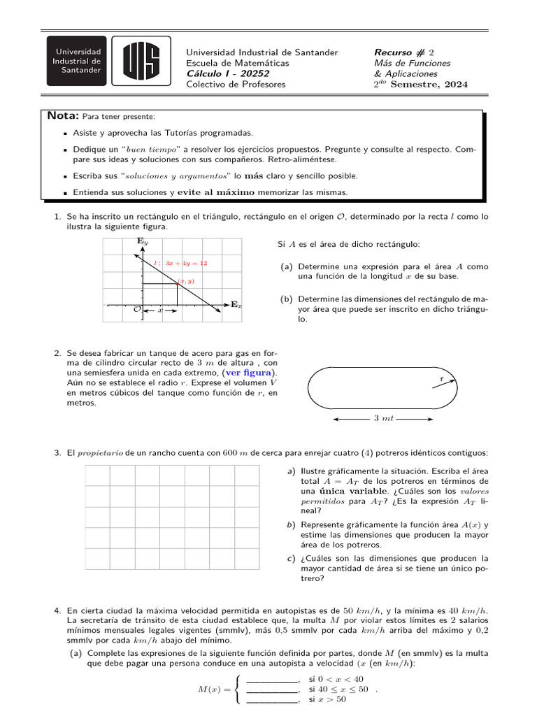 Ref_2_Func_Aplic | PDF | Triángulo | Tangente