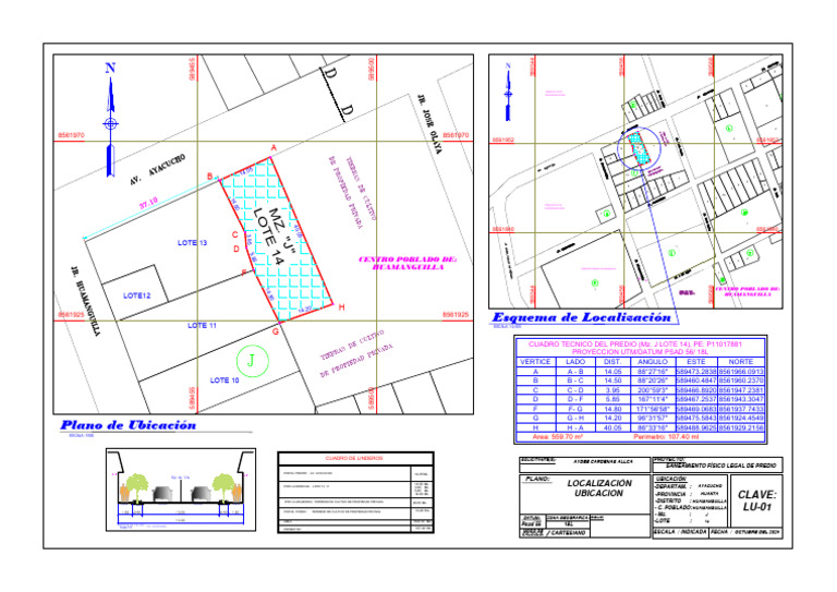 Ubicacion y Localizacion-A3 | PDF | Geodesia | Cartografía