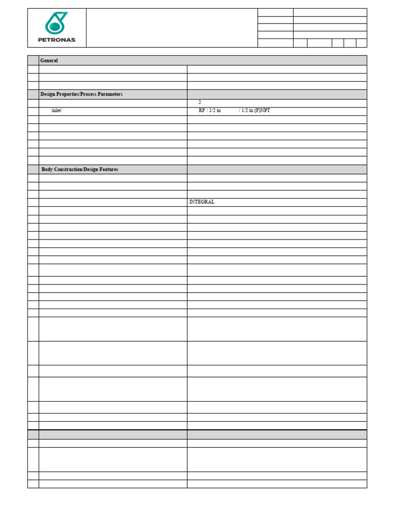 Datasheet DBB Instrument | PDF | Valve | Building Materials