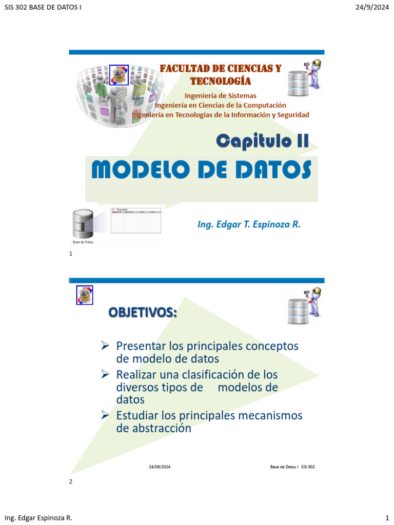 Capitulo 2-1 | PDF | Bases de datos | Lenguaje de programación