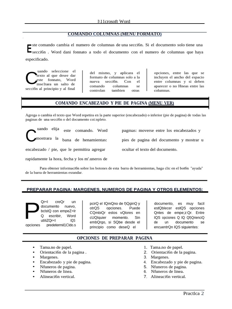 Practica Dos Word (1) (1) | PDF | Software | Informática