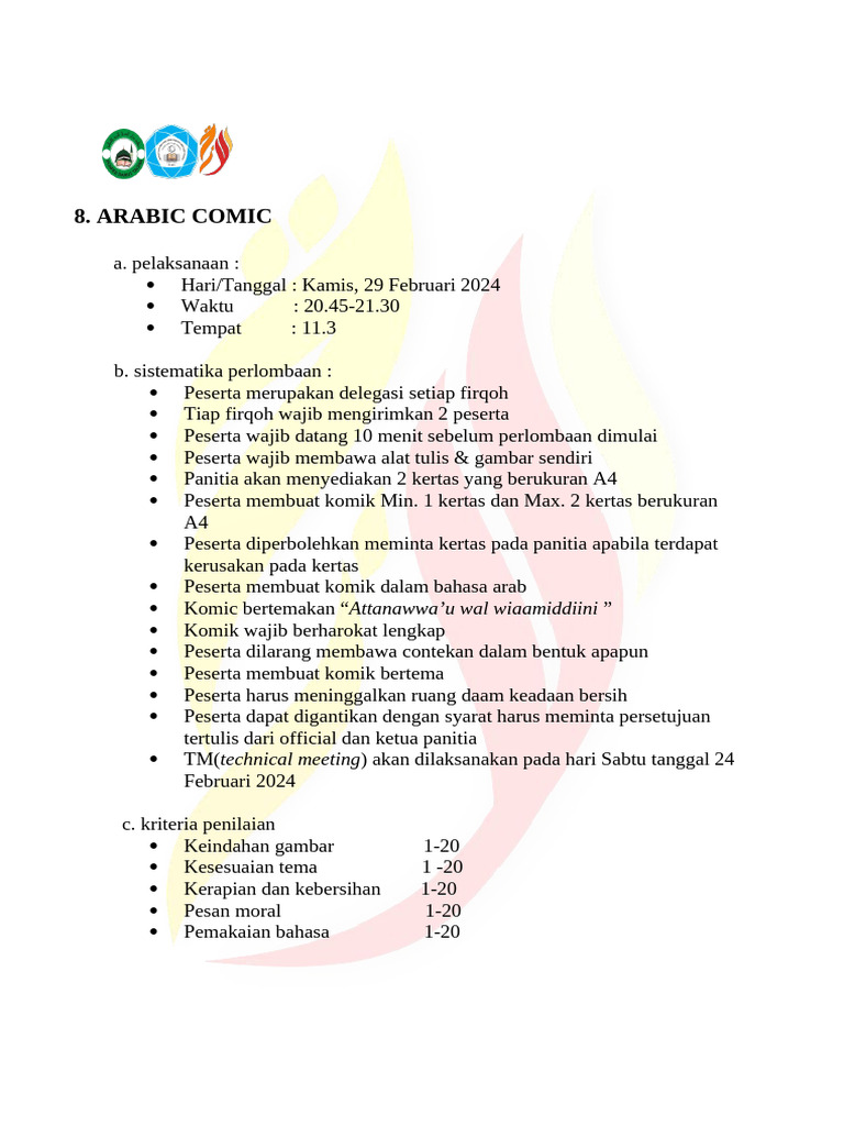 Arabic Comic - LF IV | PDF