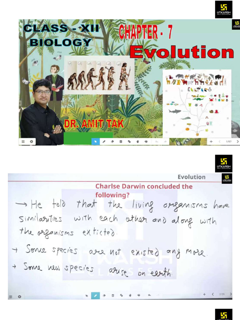Part - 04 - Evidences of Evolution | PDF