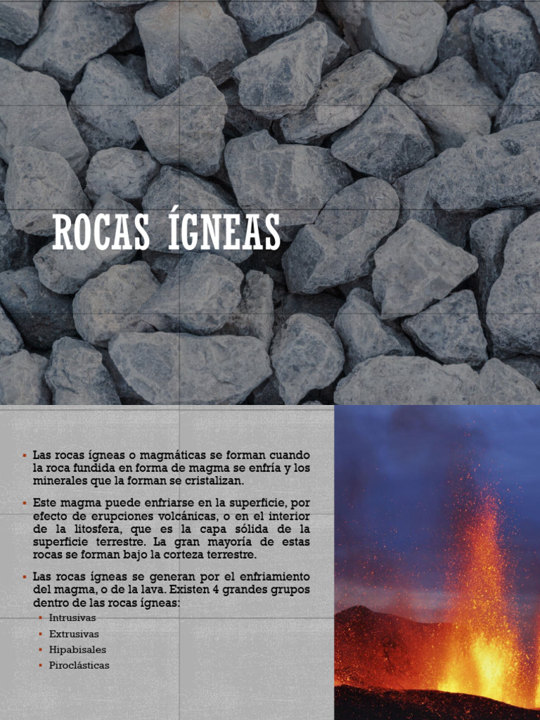 5 - Rocas Ígneas | PDF | Roca ígnea | Magma