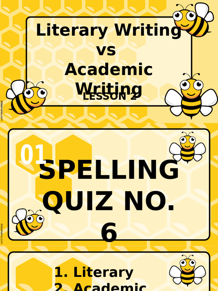 Literary VS Academic Writing | PDF | Career & Growth | General Fiction